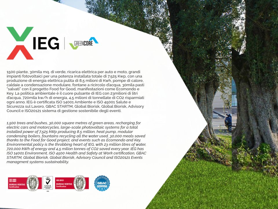 il gruppo / IEG group - Italian Exhibition Group